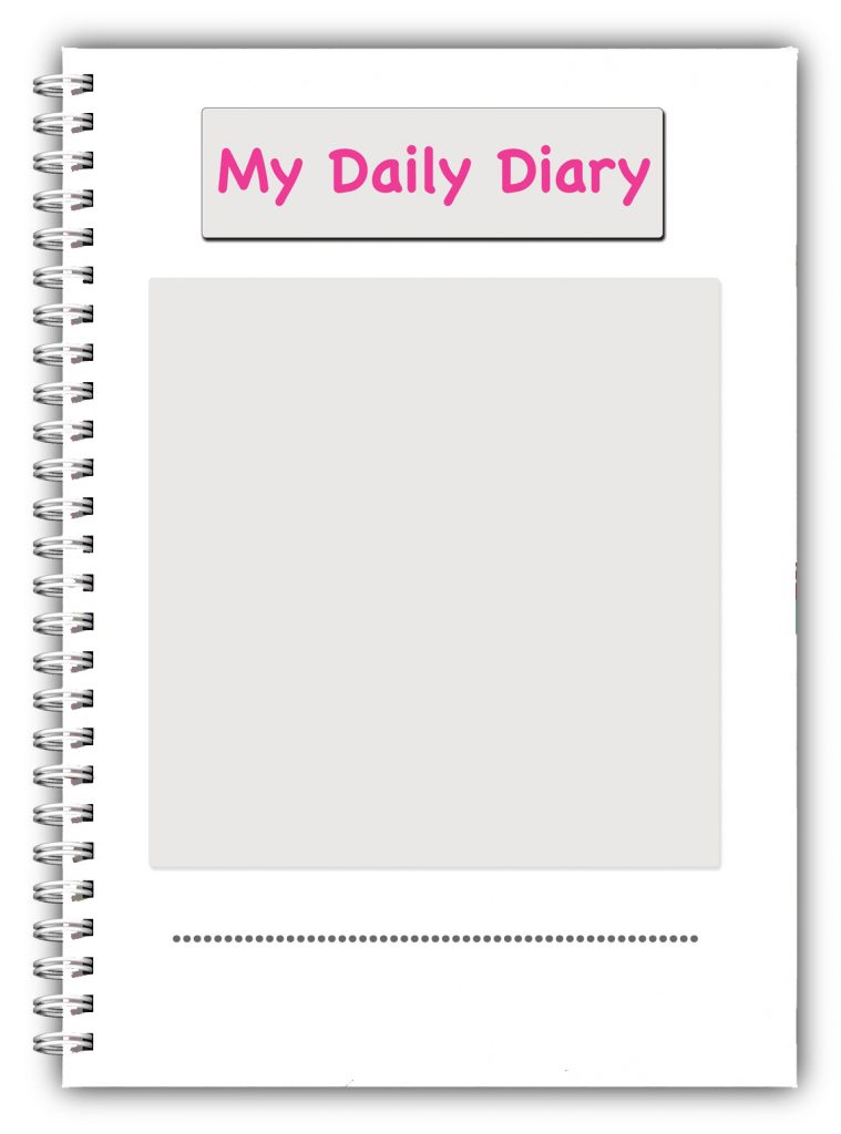 AN A5 DAIRY EYFS Child Care Daily Diary Kids Nursery | Bootiful Books