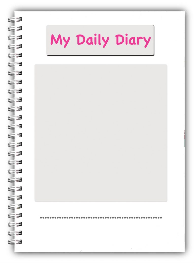 AN A5 DAIRY EYFS Child Care Daily Diary Kids Nursery | Bootiful Books